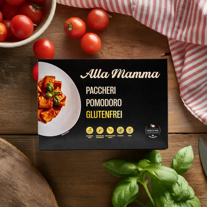 Glutenfreie Paccheri Pomodoro 434g - Alla Mamma — Vital Gourmet