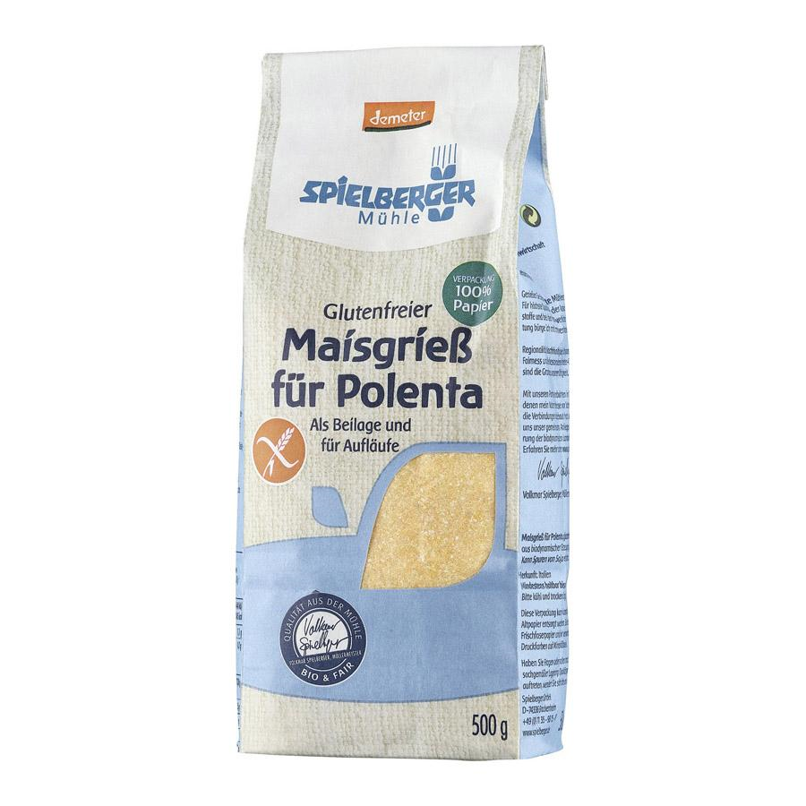 Maisgrieß für Polenta 500g- Spielberger Bio Demeter — Vital Gourmet